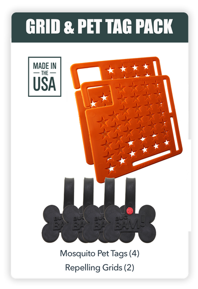 Mosquito, Flea & Tick Pet Tags - Repellent for dogs. – Bug Bam