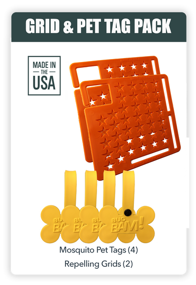 Mosquito, Flea & Tick Pet Tags - Repellent for dogs. – Bug Bam